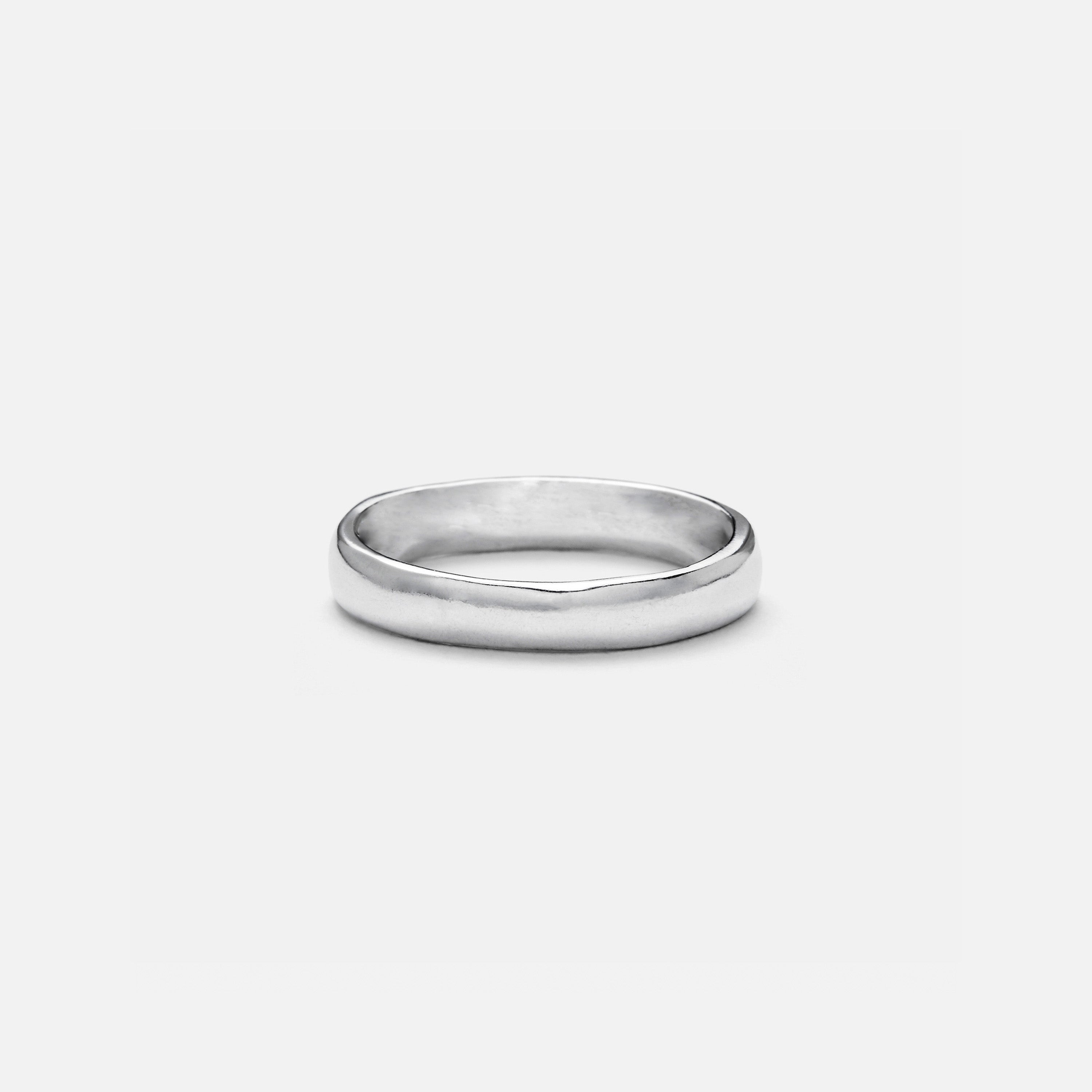 Plain Band, Sterling Silver – Jill Platner