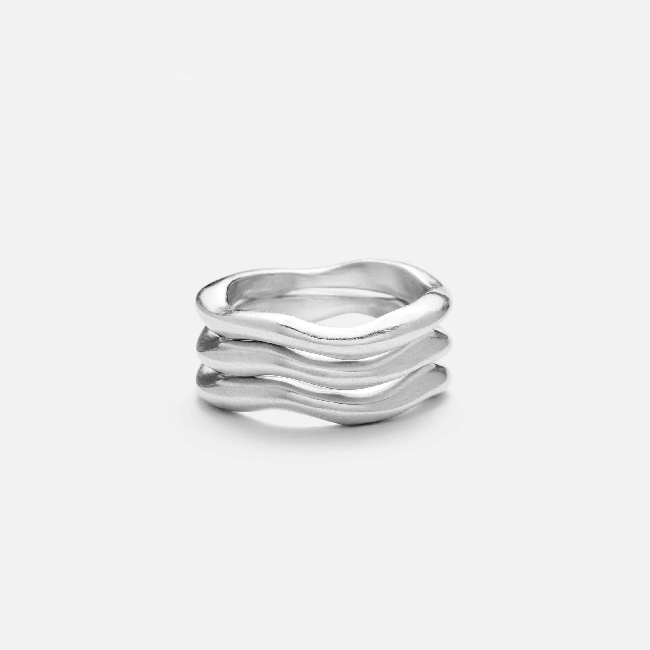Wavy Stacker - Set of Three – Jill Platner