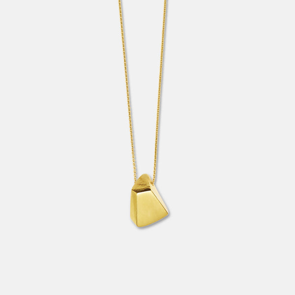 Stand 19k Gold, on Chain – Jill Platner